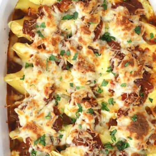 Cheese Stuffed Pasta Shells - The Carefree Kitchen