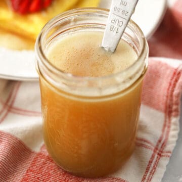 Homemade Buttermilk Syrup Recipe - The Carefree Kitchen