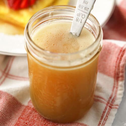 Homemade Buttermilk Syrup Recipe - The Carefree Kitchen