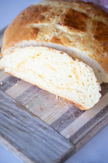 Cheddar Cheese Bread Recipe - The Carefree Kitchen