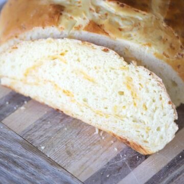 Cheddar Cheese Bread Recipe - The Carefree Kitchen