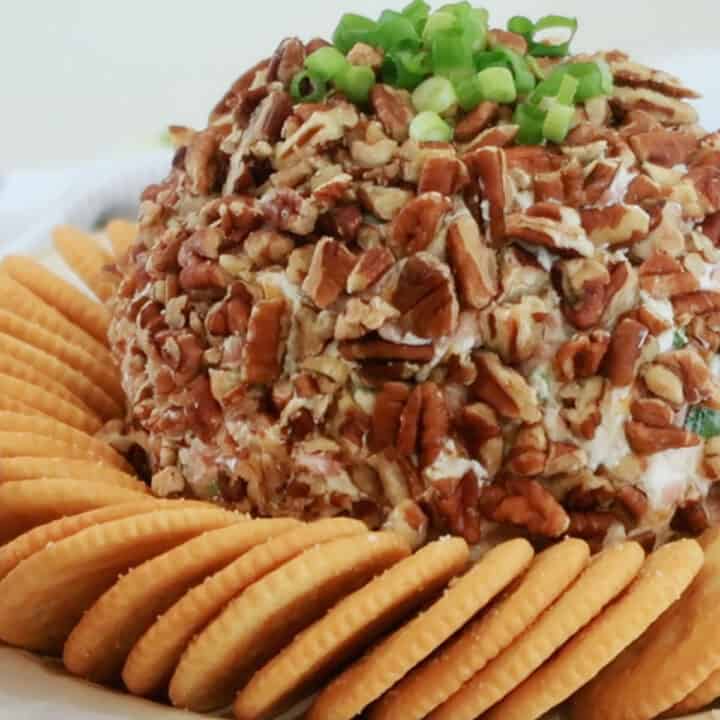 Ham And Cheddar Cheese Ball Recipe - The Carefree Kitchen