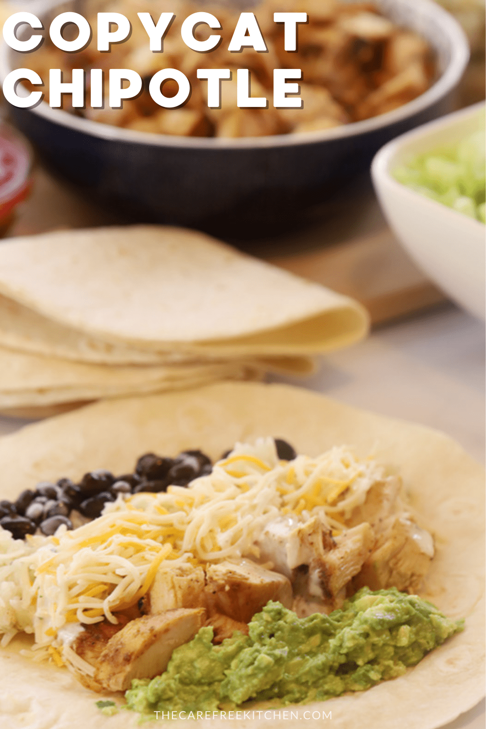 Copycat Chipotle Chicken Recipe - The Carefree Kitchen