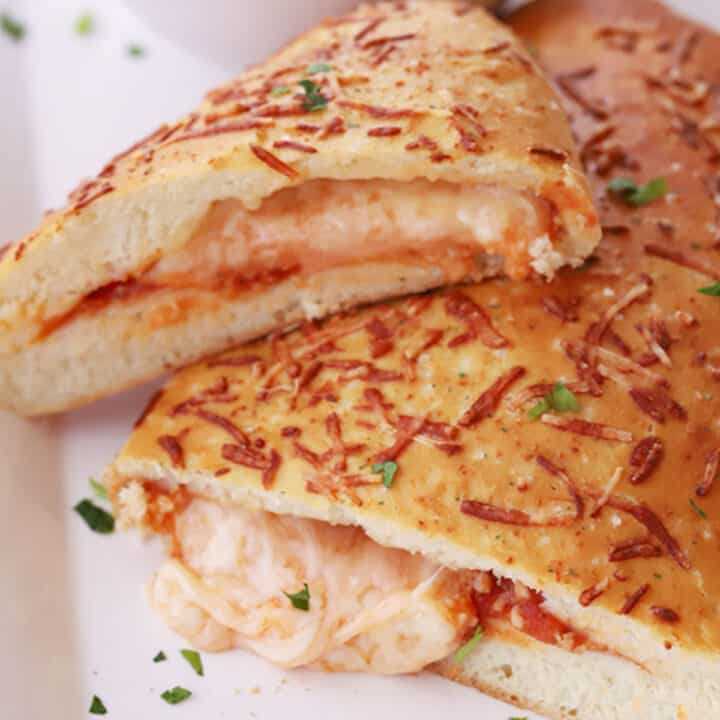 Homemade Calzone Recipe - The Carefree Kitchen