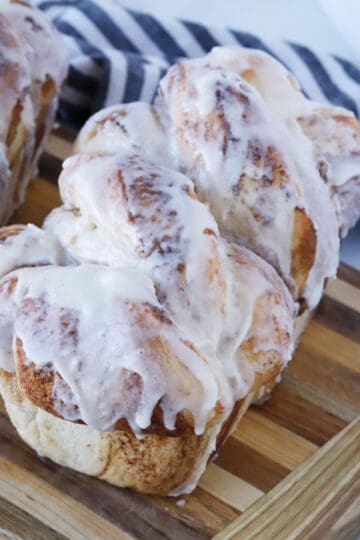 Cinnamon Twist Bread Recipe- The Carefree Kitchen
