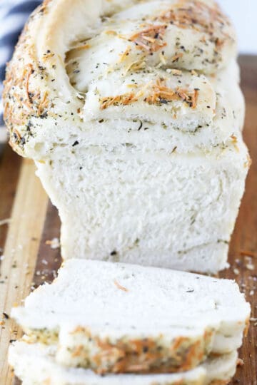Garlic Herb Twist Bread Recipe - The Carefree Kitchen