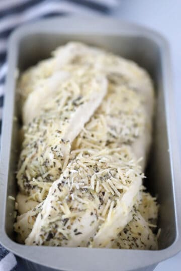 Garlic Herb Twist Bread Recipe - The Carefree Kitchen
