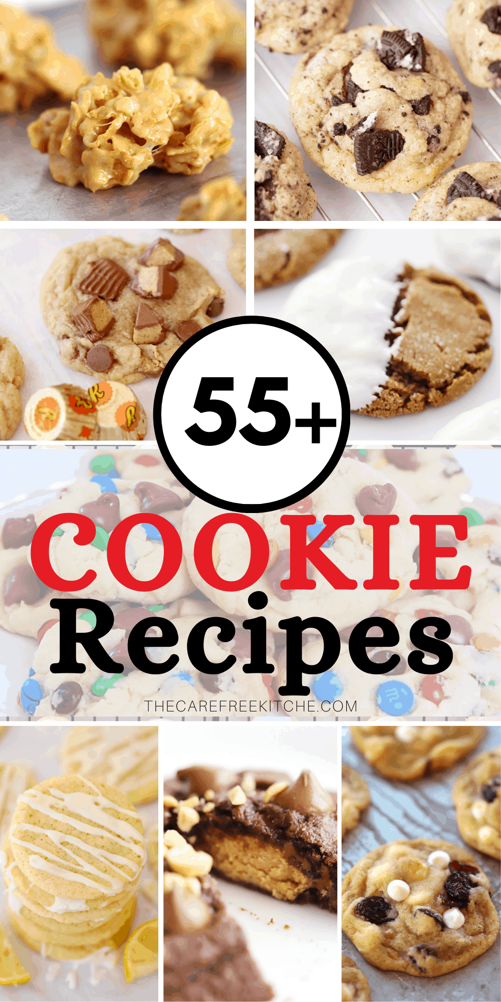 50+ Best Cookie Recipes Of All Time - The Carefree Kitchen