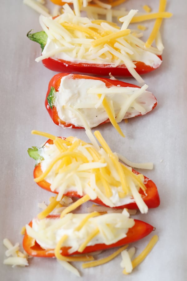 Cheese Filled Peppers Recipe | The Carefree Kitchen