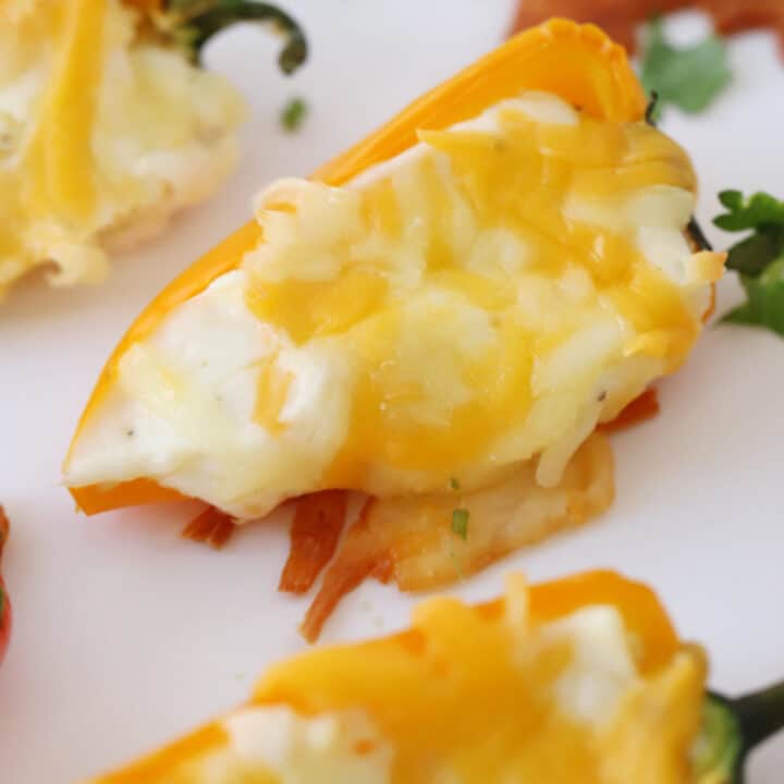 Cheese Filled Peppers - The Carefree Kitchen
