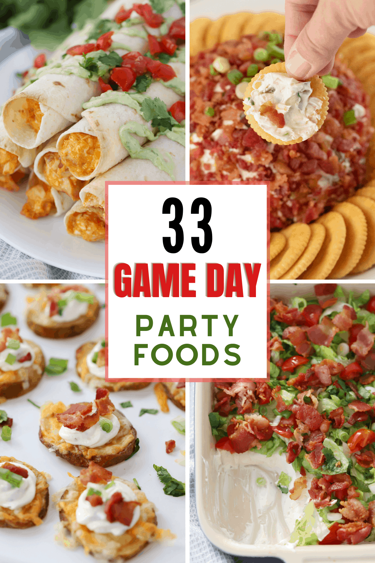Best Game Day Party Food Recipes The Carefree Kitchen