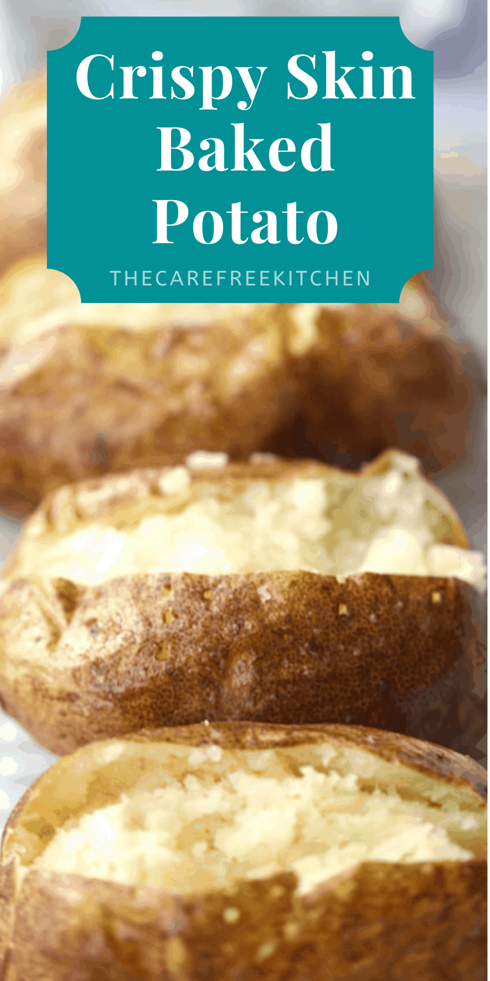Best Steakhouse Baked Potatoes - The Carefree Kitchen