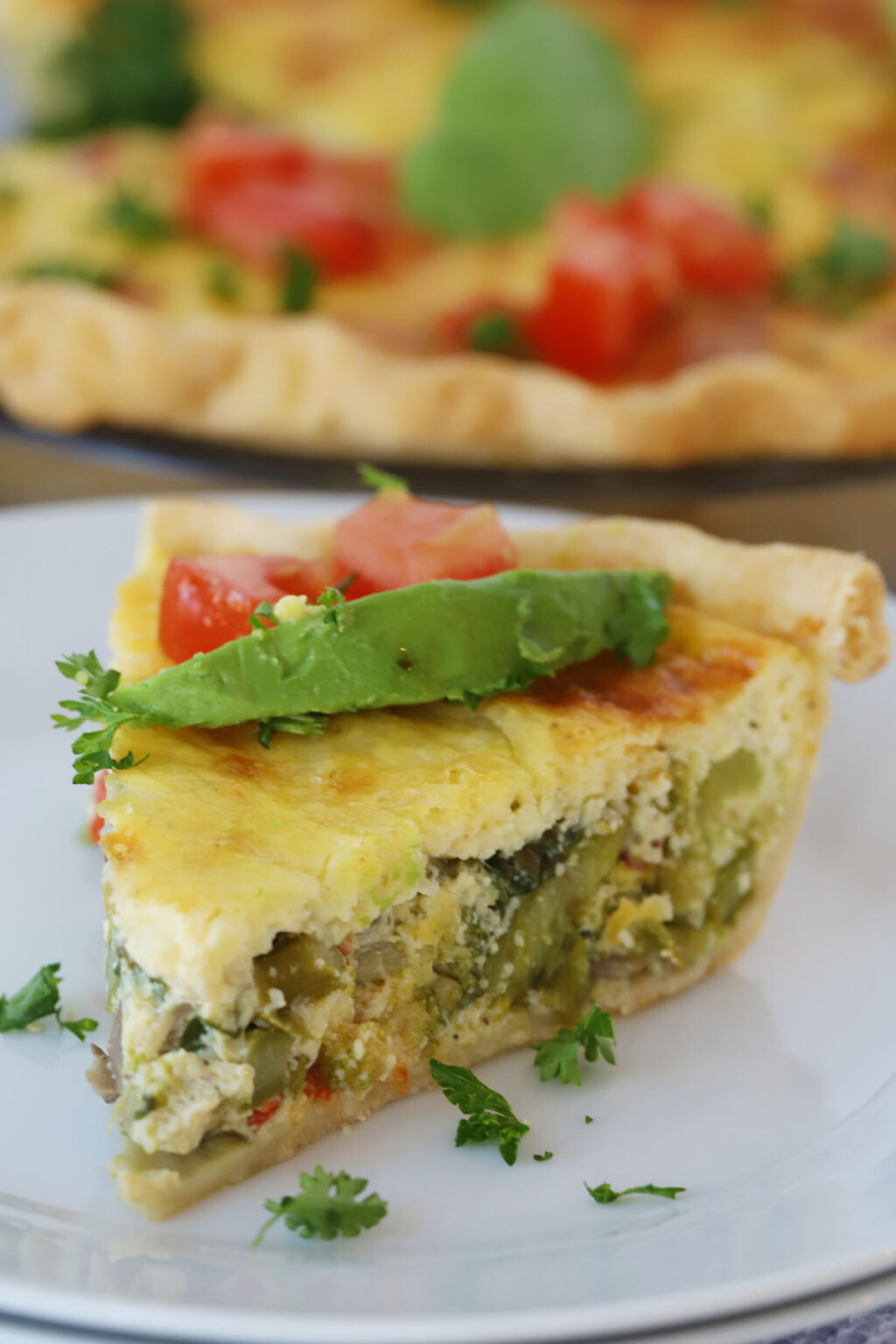 Best Vegetable Quiche Recipe - The Carefree Kitchen