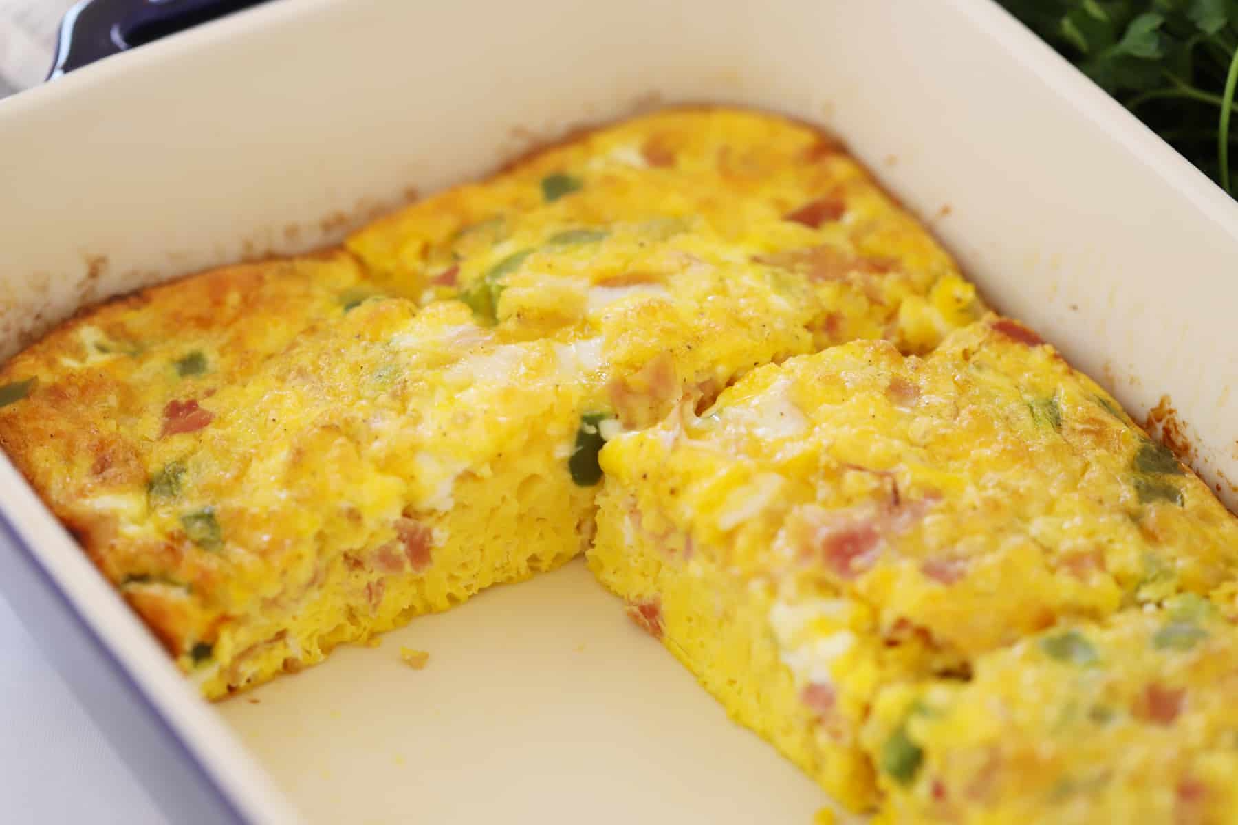 Baked Denver Omelette Recipe - The Carefree Kitchen