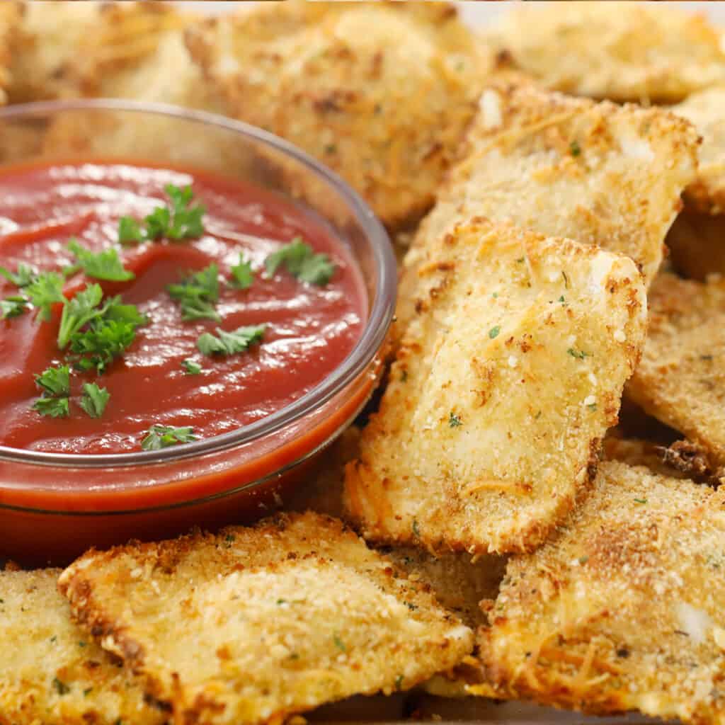 Toasted Ravioli Recipe - The Carefree Kitchen