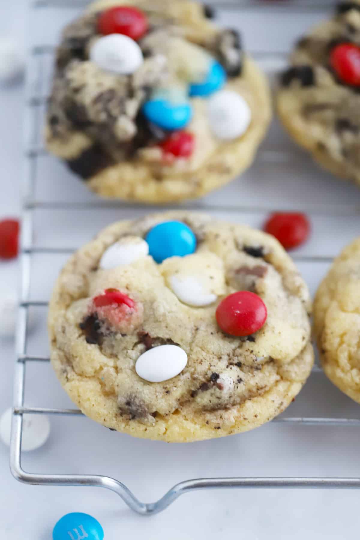 Oreo and M&M Cookies Recipe - The Carefree Kitchen