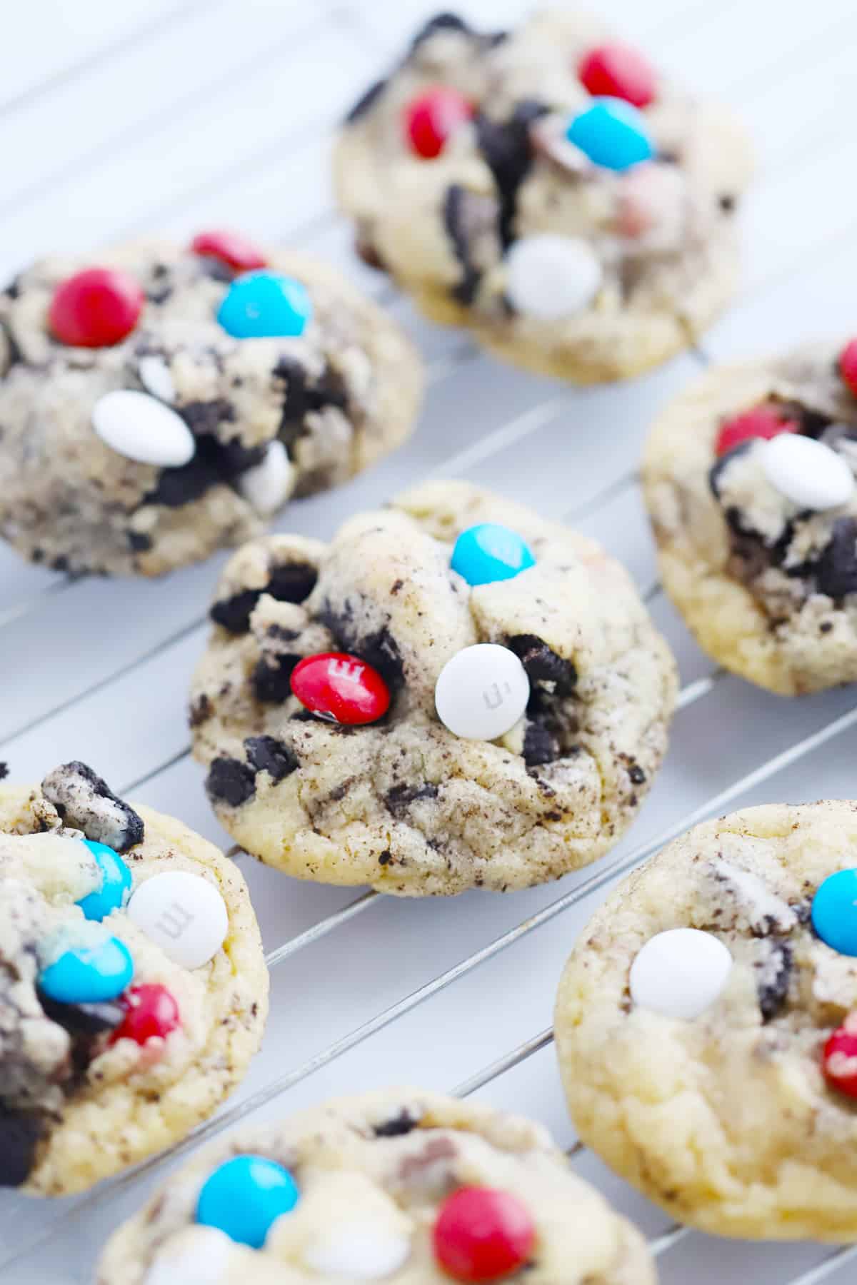 Oreo and M&M Cookies Recipe | The Carefree Kitchen