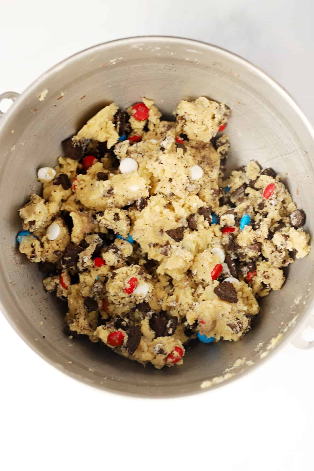 Oreo and M&M Cookies Recipe | The Carefree Kitchen