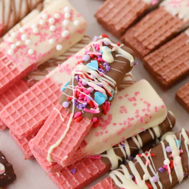 Chocolate Covered Wafer Cookies - The Carefree Kitchen