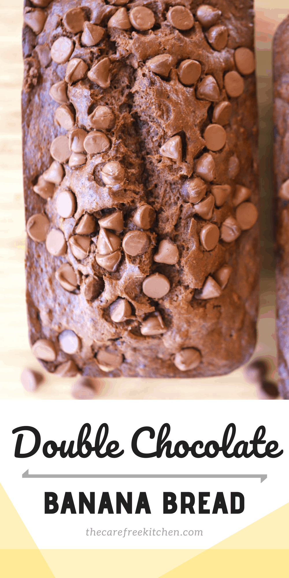 Double Chocolate Banana Bread - The Carefree Kitchen