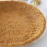 Gingersnap Pie Crust Recipe - The Carefree Kitchen