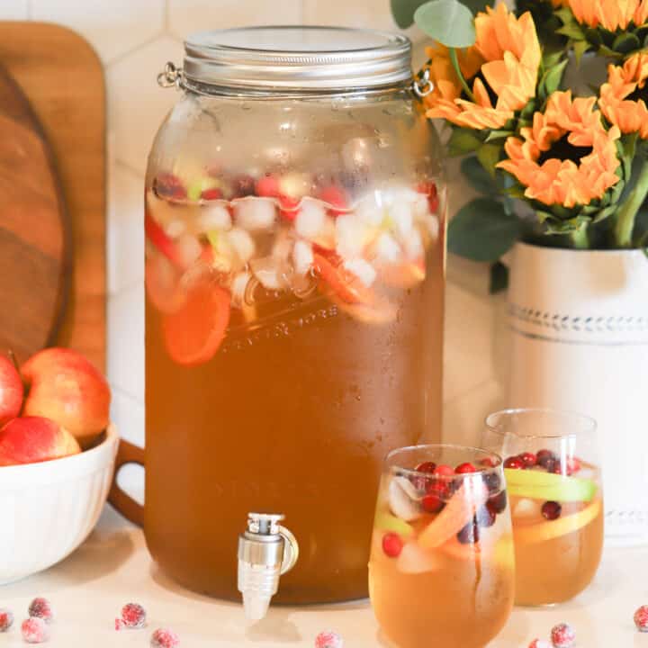 Caramel Apple Punch - The Carefree Kitchen