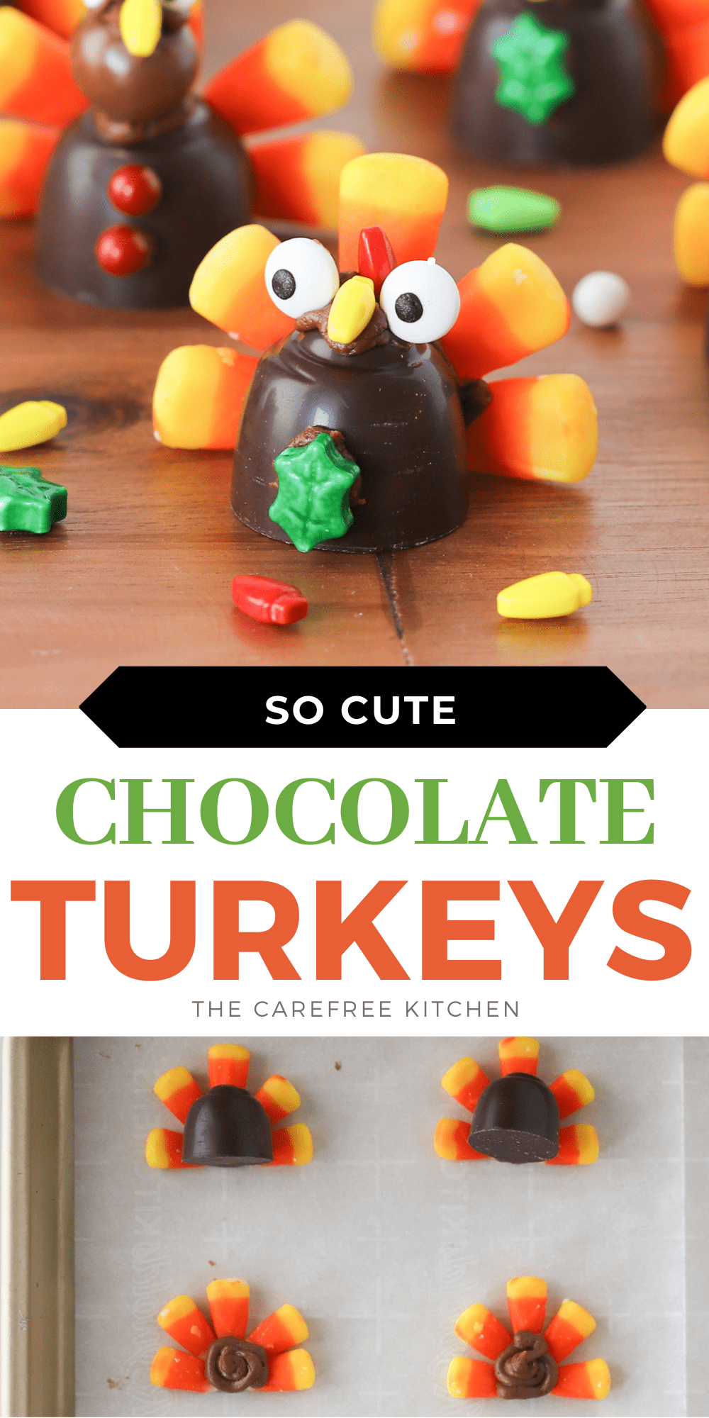 Thanksgiving Candy Turkeys Recipe - The Carefree Kitchen