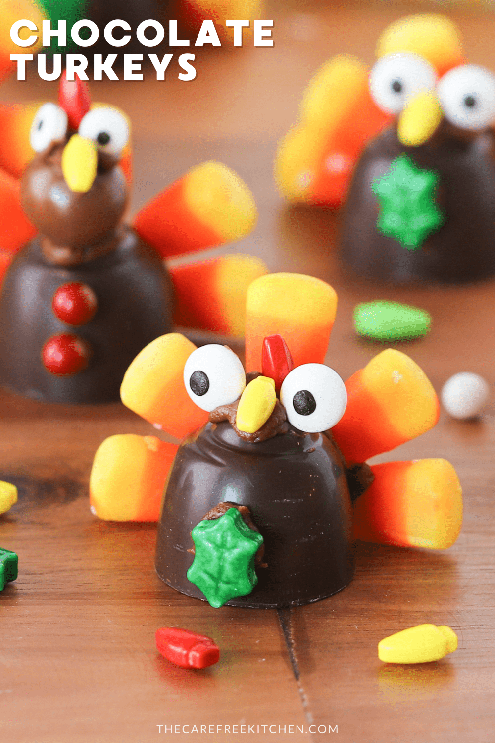Thanksgiving Candy Turkeys Recipe - The Carefree Kitchen