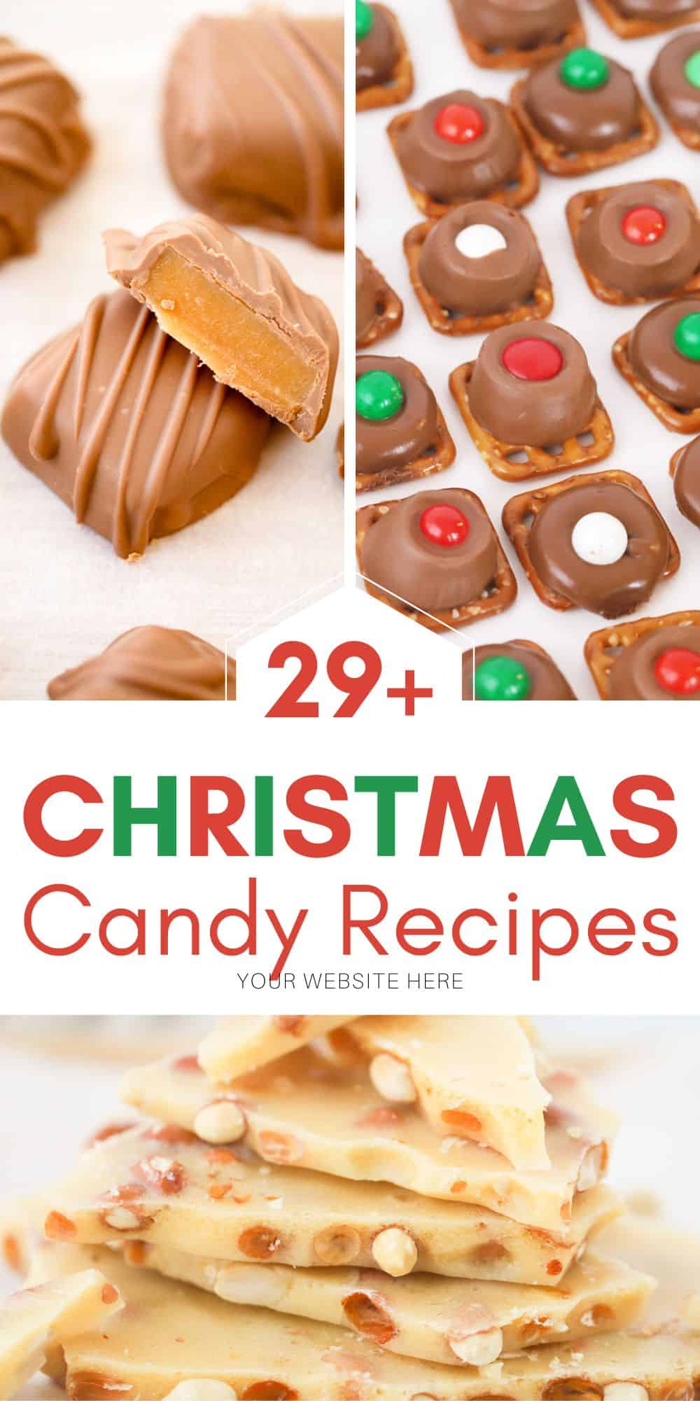 30+ Easy Christmas Candy Recipes - The Carefree Kitchen