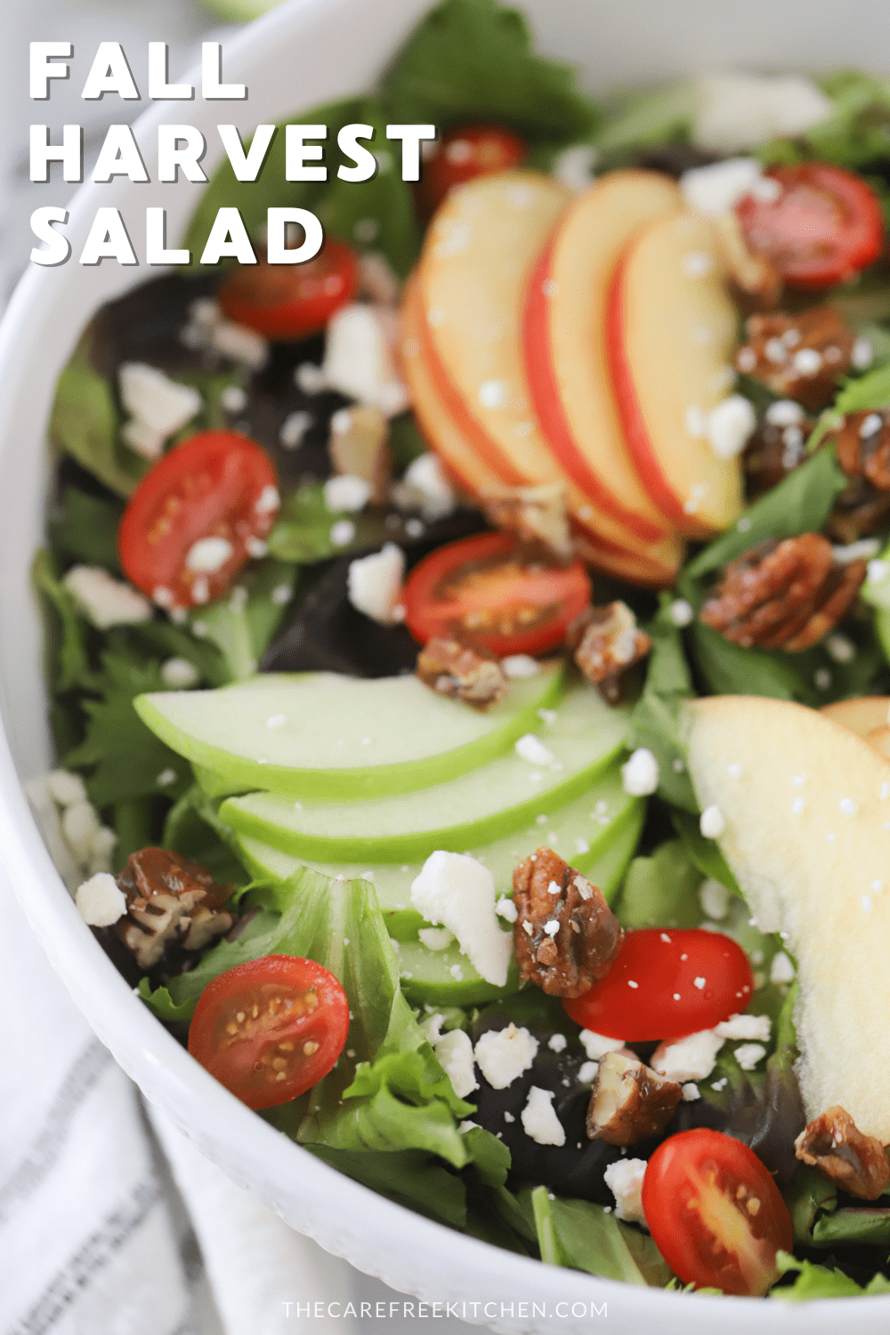 Fall Harvest Salad Recipe - The Carefree Kitchen