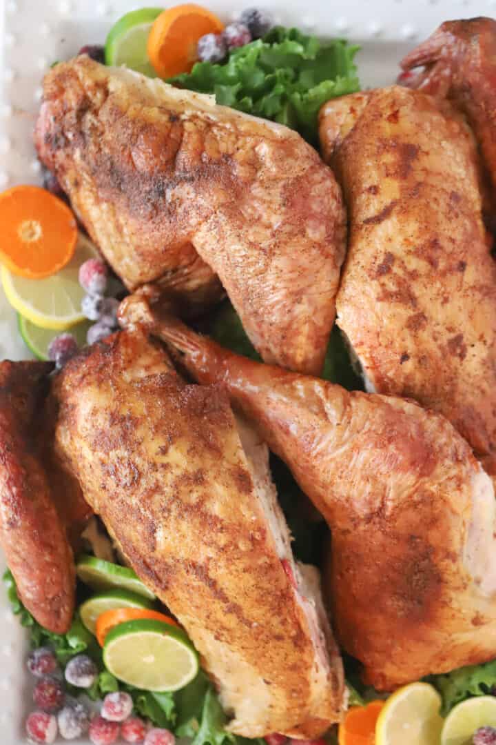 Whole Smoked Turkey Recipe - The Carefree Kitchen