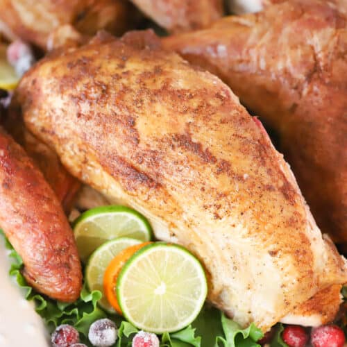 Whole Smoked Turkey Recipe - The Carefree Kitchen