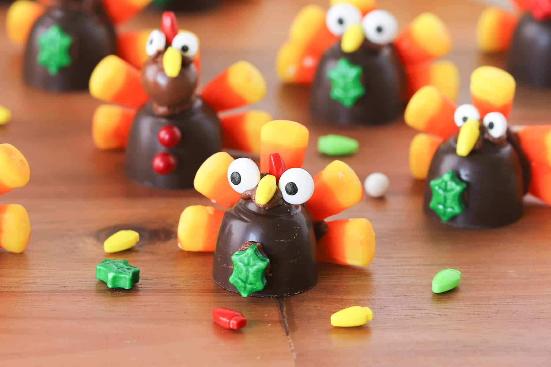 Thanksgiving Candy Turkeys Recipe - The Carefree Kitchen