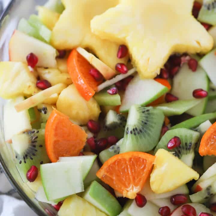 Winter Fruit Salad Recipe - The Carefree Kitchen