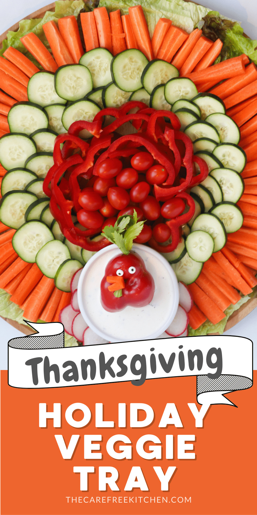 Holiday Veggie Tray Ideas - The Carefree Kitchen