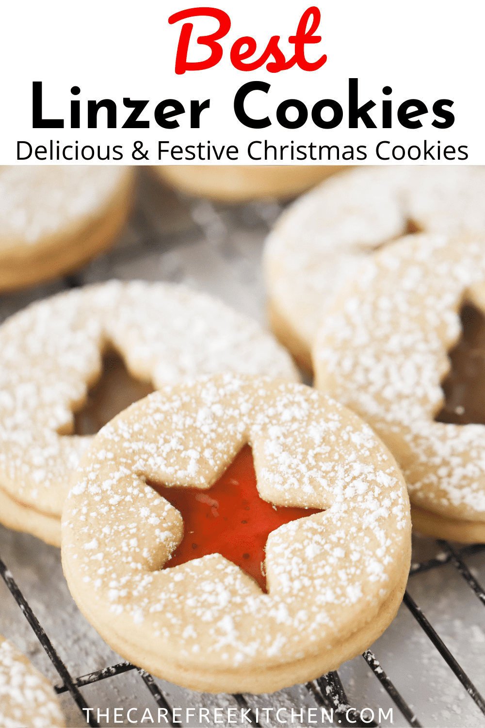 The Best Linzer Cookie Recipe - The Carefree Kitchen