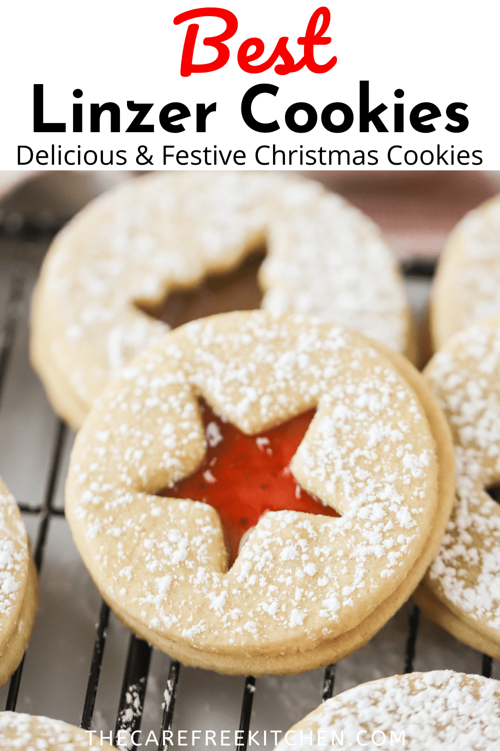The Best Linzer Cookie Recipe - The Carefree Kitchen