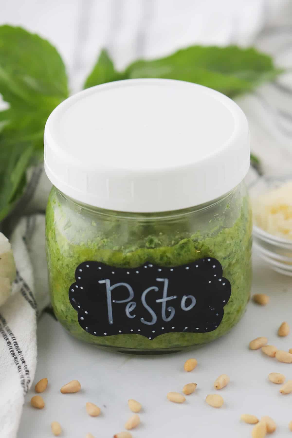 Fresh Homemade Pesto Recipe - The Carefree Kitchen