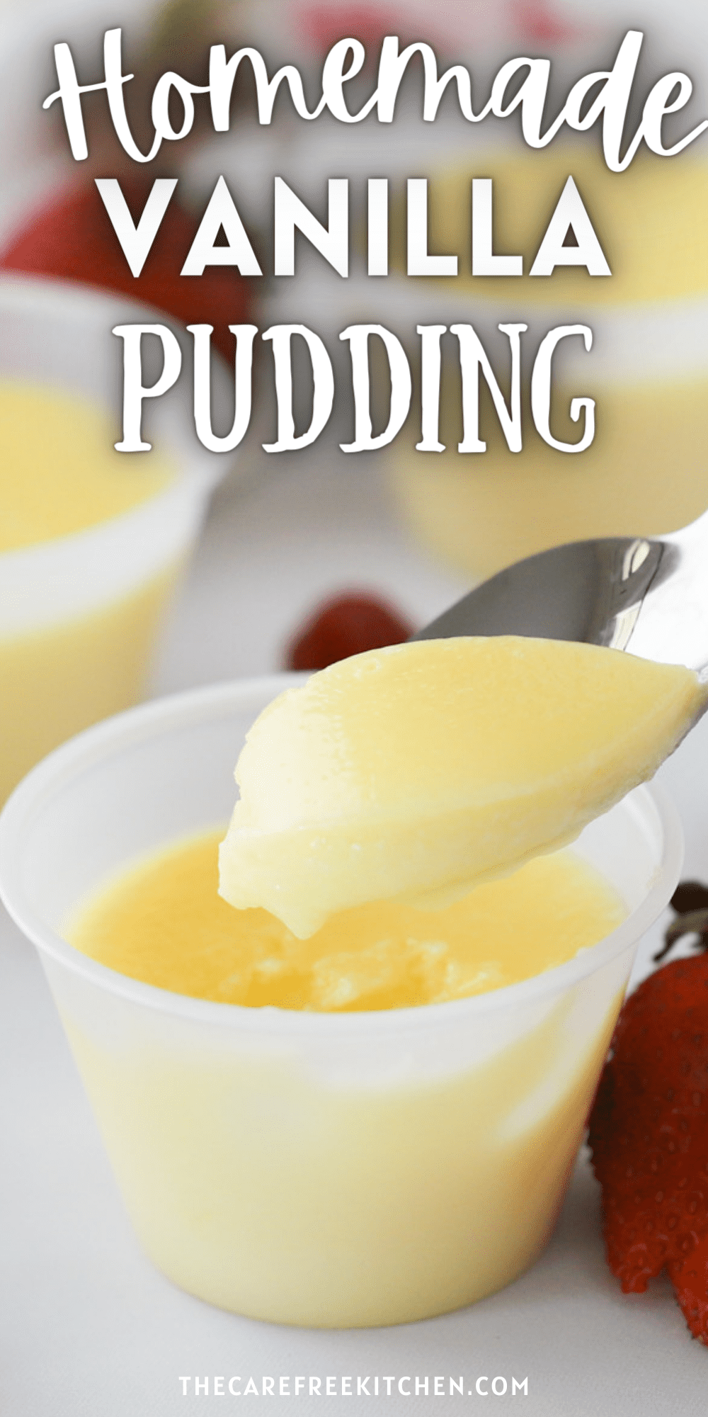 Homemade Vanilla Pudding Recipe - The Carefree Kitchen