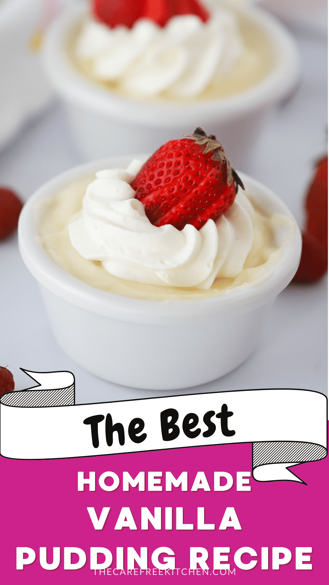 Homemade Vanilla Pudding Recipe - The Carefree Kitchen