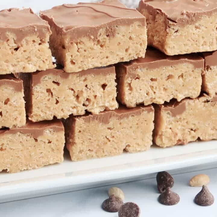 Soft and Chewy Scotcharoo Recipe - The Carefree Kitchen