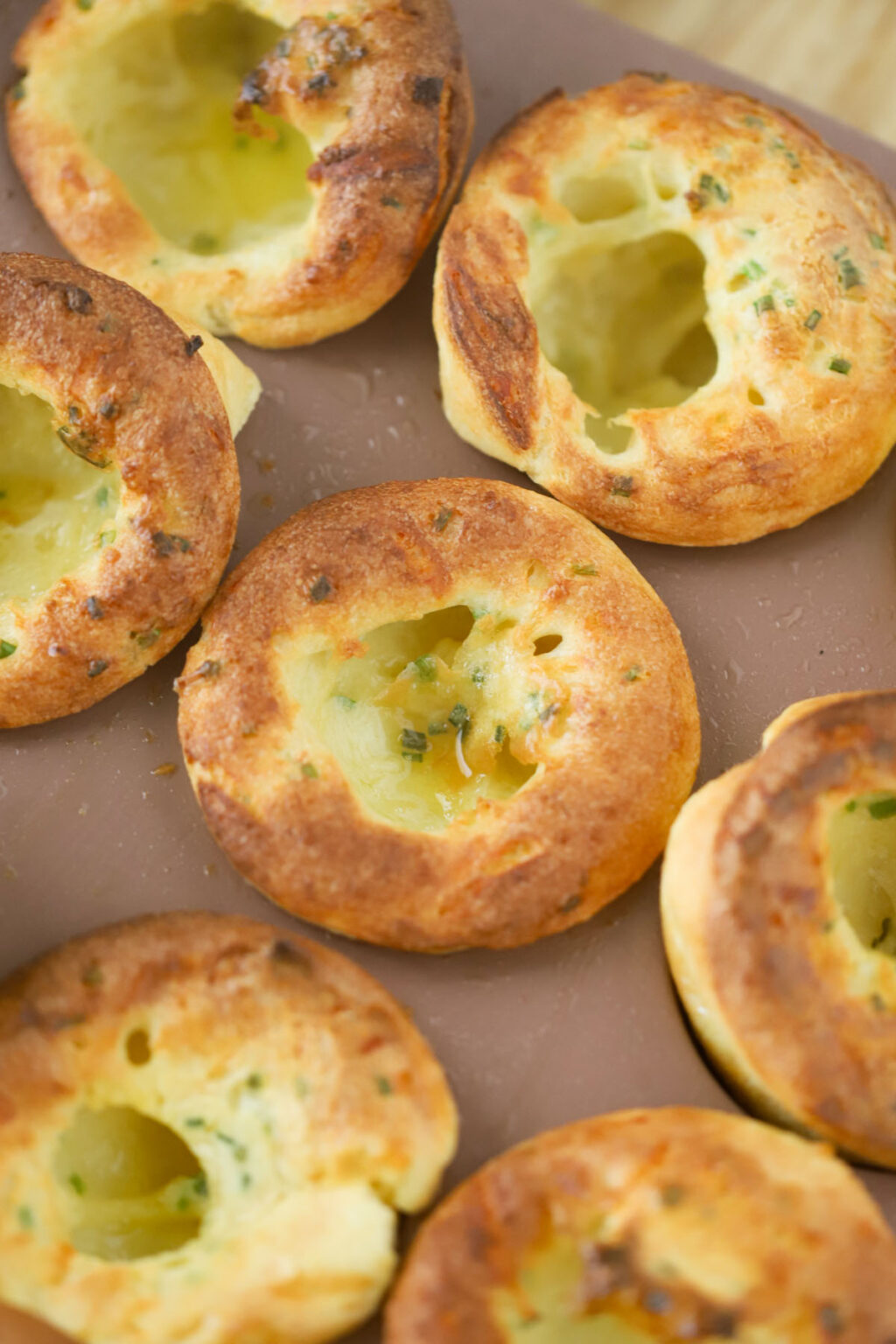 Cheddar Cheese Popovers - The Carefree Kitchen