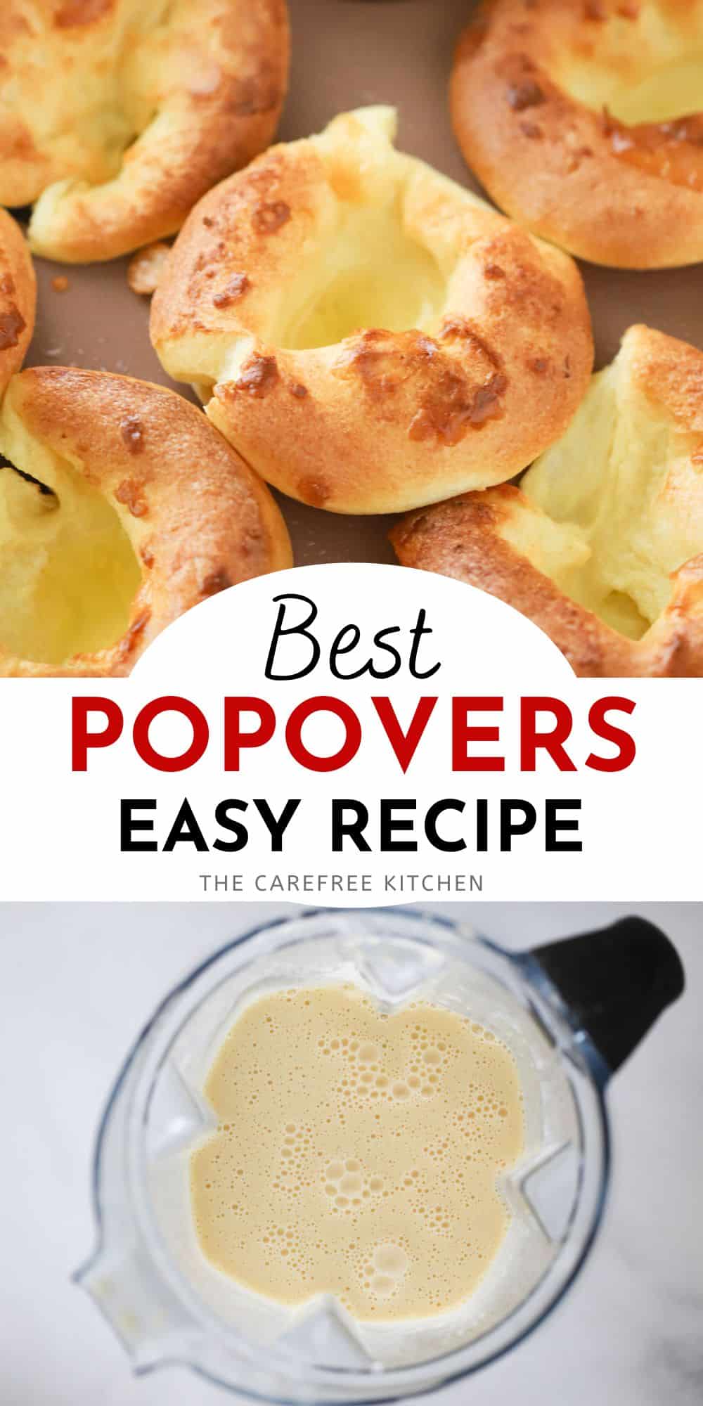 Easy Popover Recipe - The Carefree Kitchen