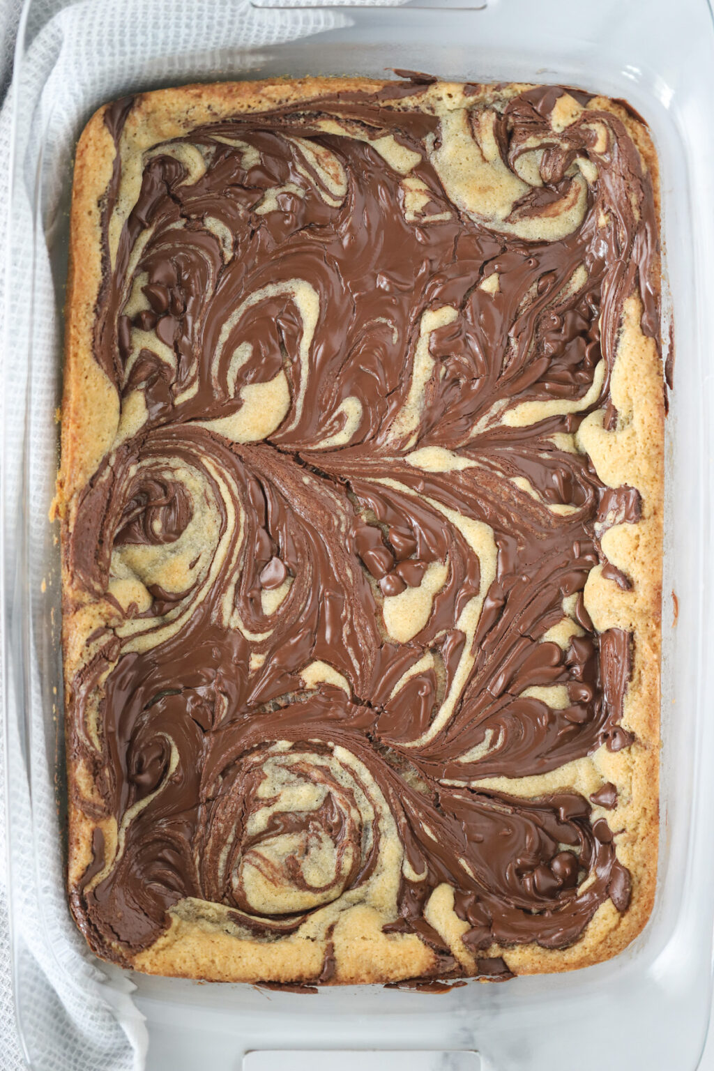 Chocolate Swirl Bars - The Carefree Kitchen