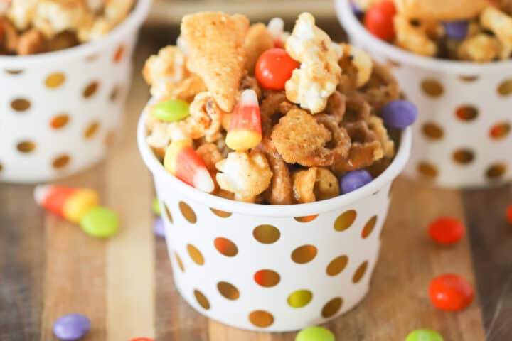 Halloween Snack Mix - The Carefree Kitchen