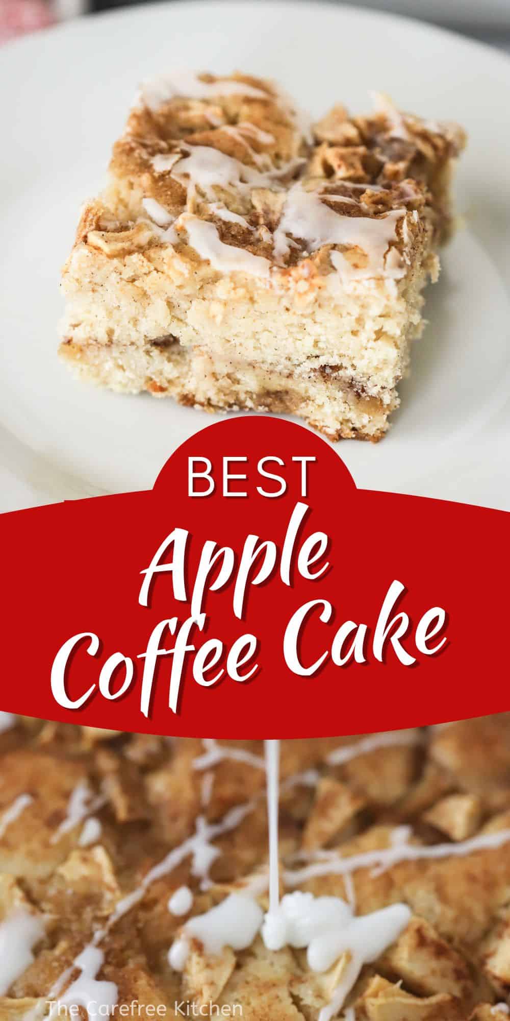 Apple Coffee Cake Recipe - The Carefree Kitchen