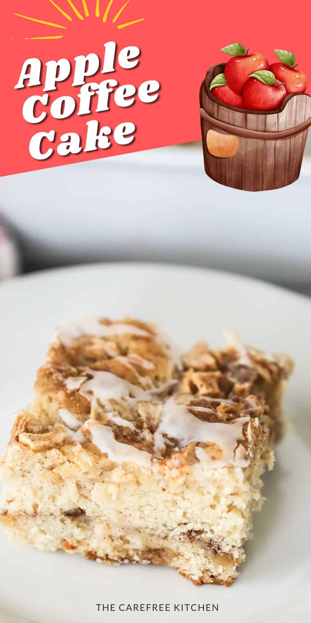 Apple Coffee Cake Recipe - The Carefree Kitchen