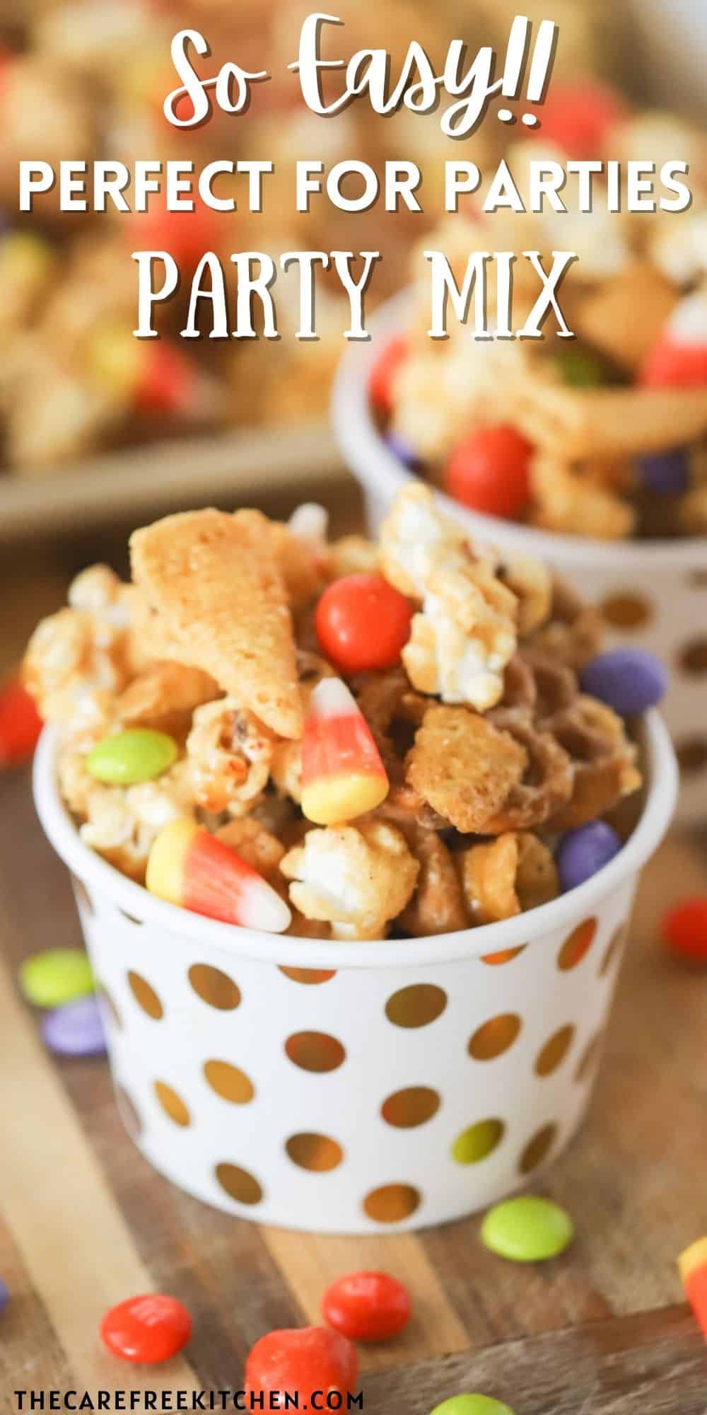 Halloween Snack Mix - The Carefree Kitchen