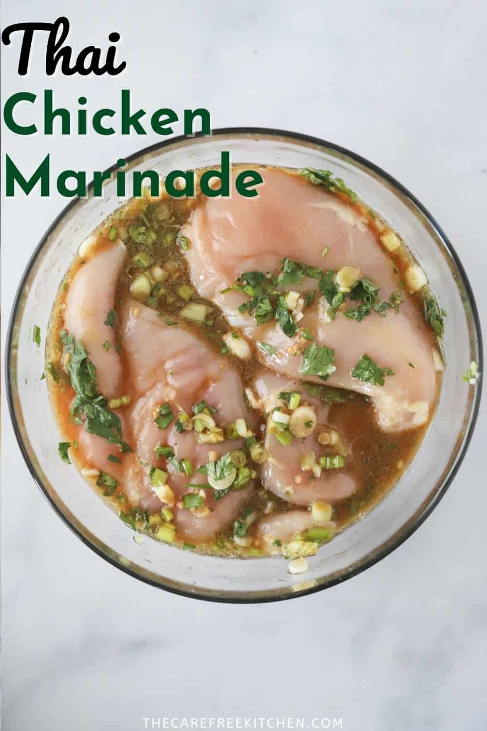 Thai Chicken Marinade - The Carefree Kitchen