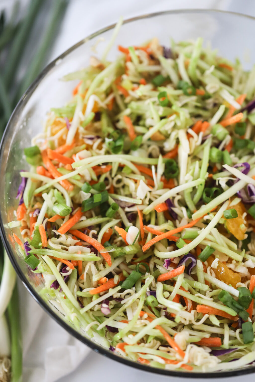 Cabbage Salad with Ramen Noodles - The Carefree Kitchen